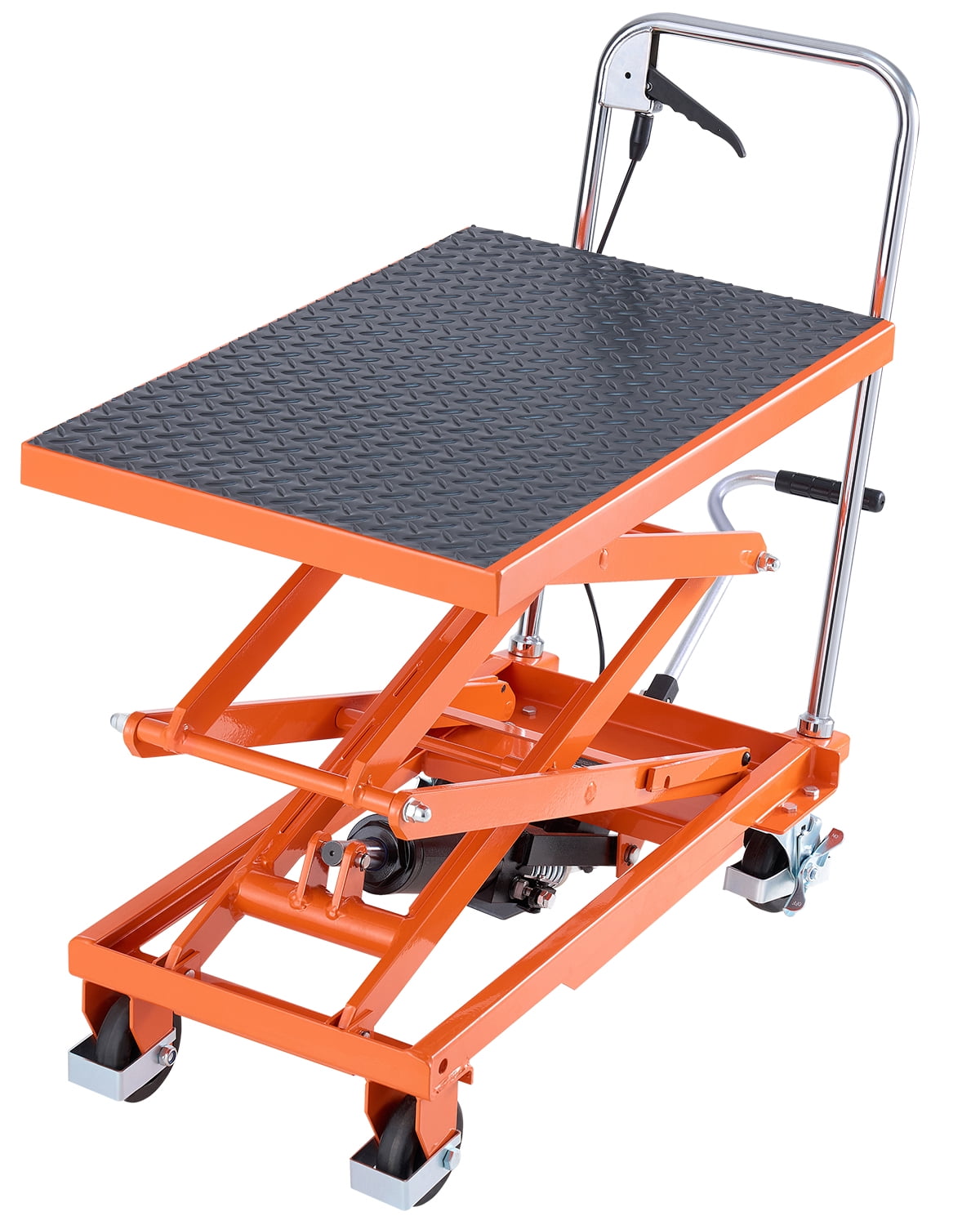 VEVOR Hydraulic Lift Table, 500 lbs Capacity, 47.2" Lifting Height ...