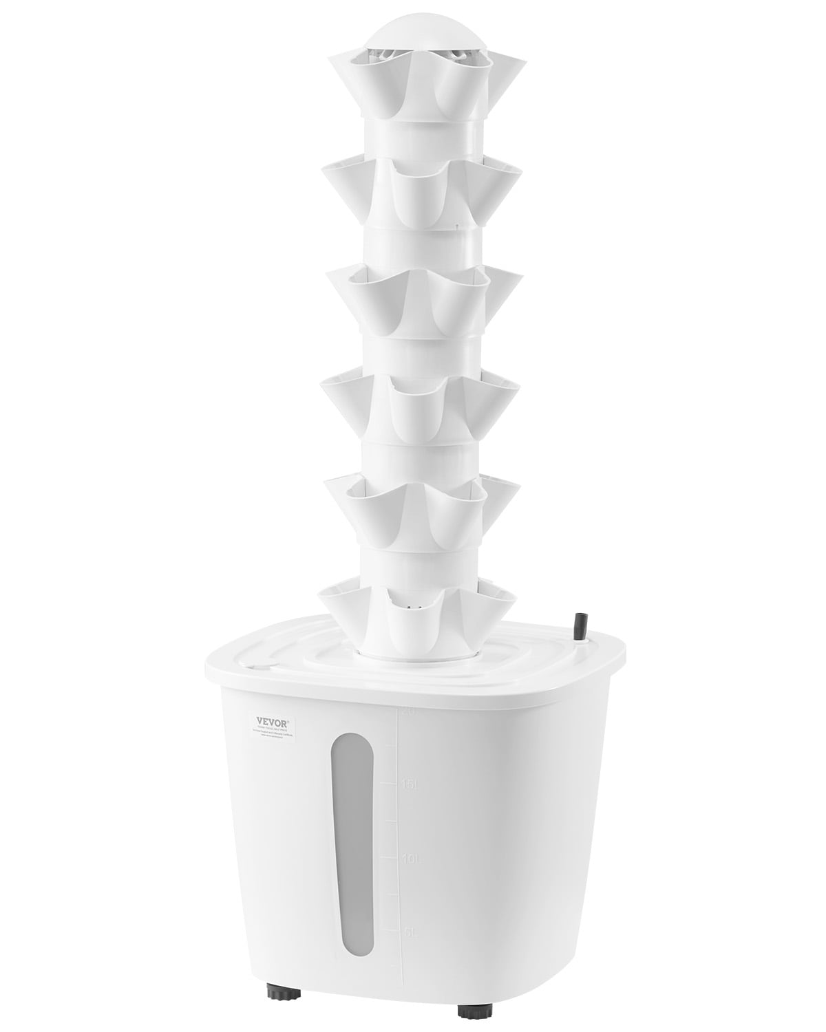 VEVOR Hydroponic Growing System, 30 Pods Vertical 6 Tiers Hydroponic ...