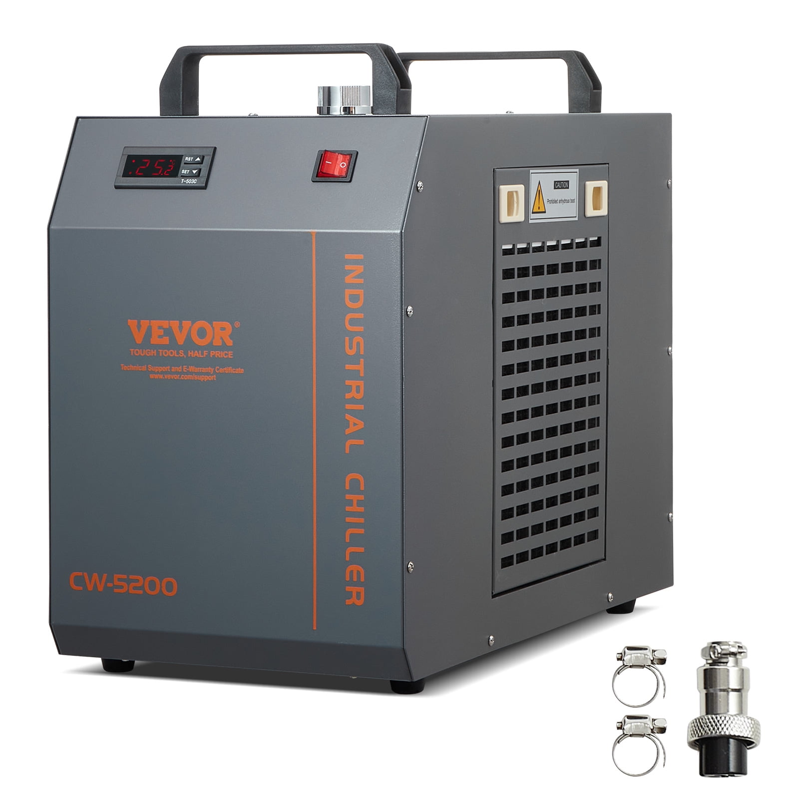 Vevor Industrial Water Chiller Cw 5200 Industrial Water Cooler Cooling