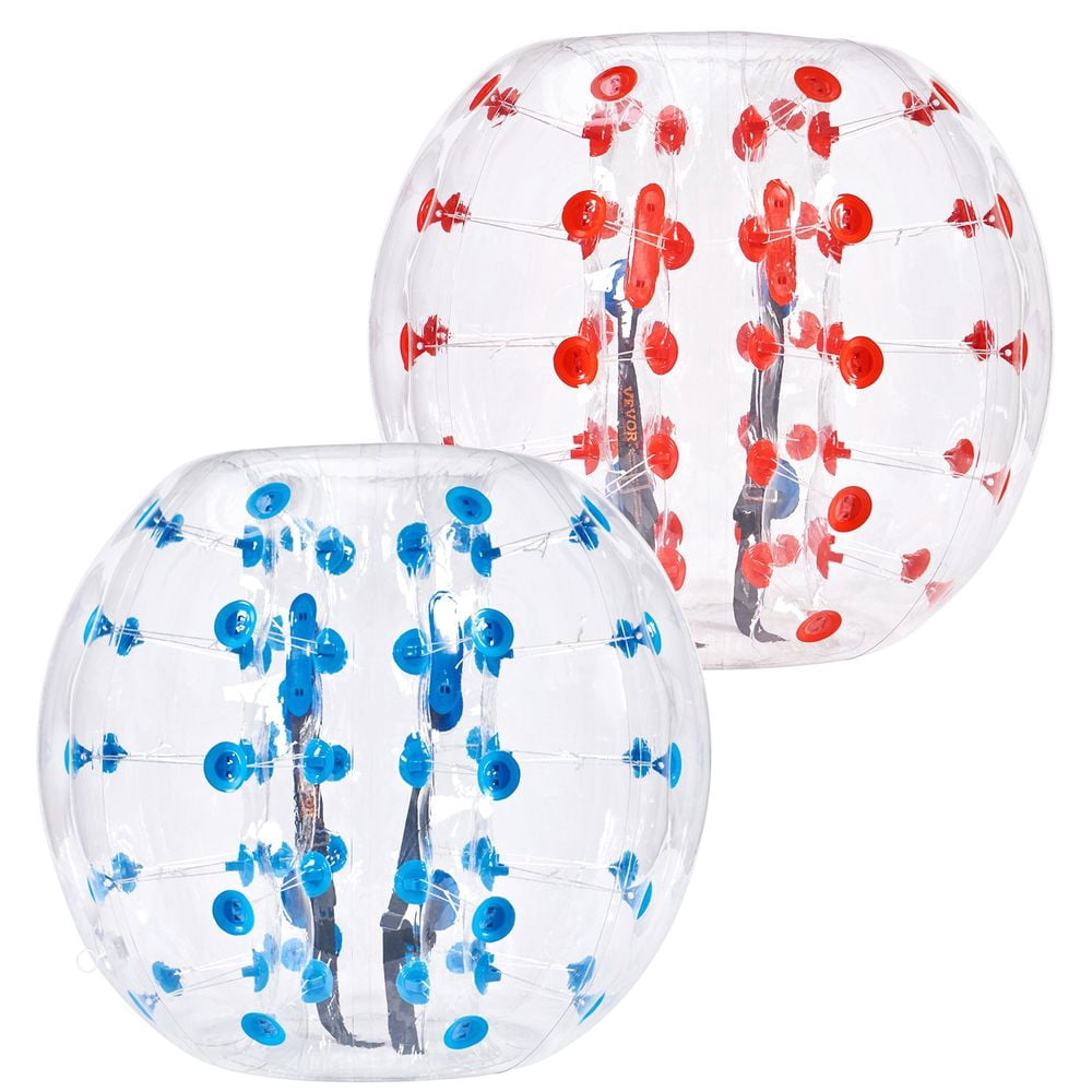 VEVOR Inflatable Bumper Balls 2-Pack, 4FT/1.2M Body Sumo Zorb Balls for ...