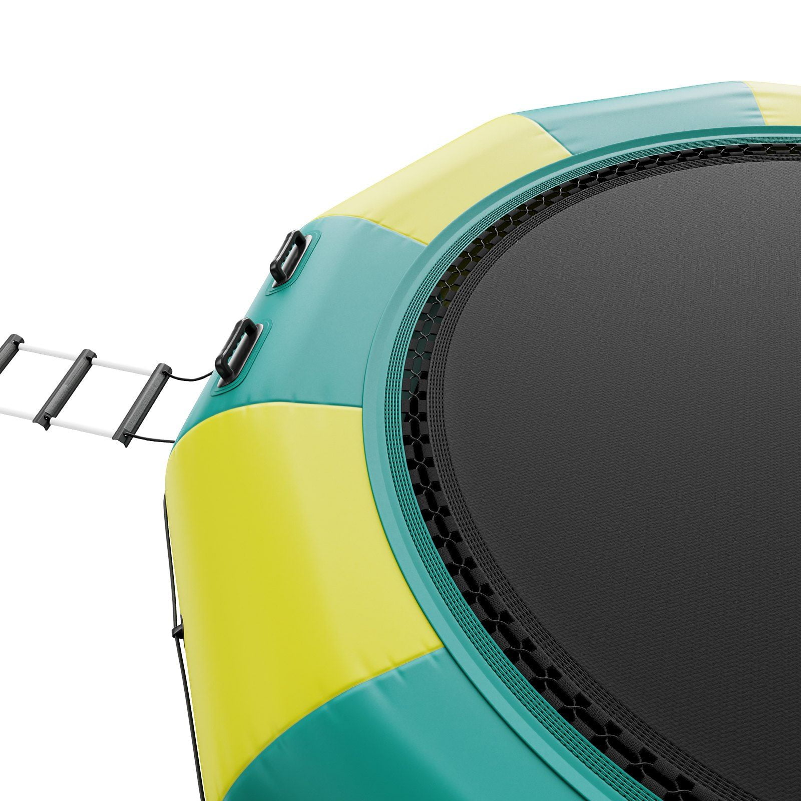 VEVOR Inflatable Water Bouncer, 12ft Recreational Water Trampoline ...