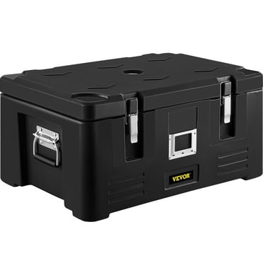 Insulated Food Carrier, Stackable Catering Hot Box w/Stainless Steel ...