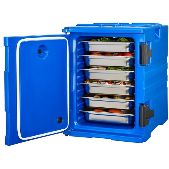 VEVOR Insulated Food Pan Carrier, 95 Qt Hot Box for Catering, Food Box ...