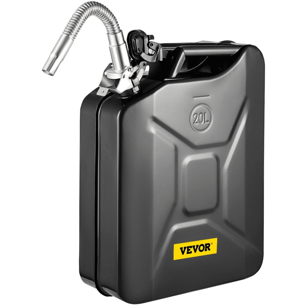 VEVOR Jerry Fuel Can 5.3 Gallon / 20 L Portable Jerry Gas Can with ...