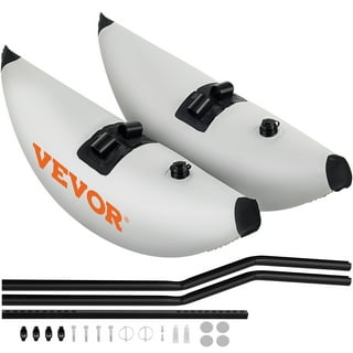 MIXFEER Kayak PVC Inflatable Outrigger Float with Sidekick Arms Rod Kayak Boat Fishing Standing ...