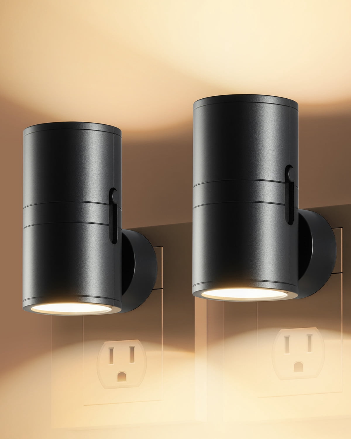 VEVOR LED Night Lights, 0-60LM Adjustable Brightness, Modern Night ...