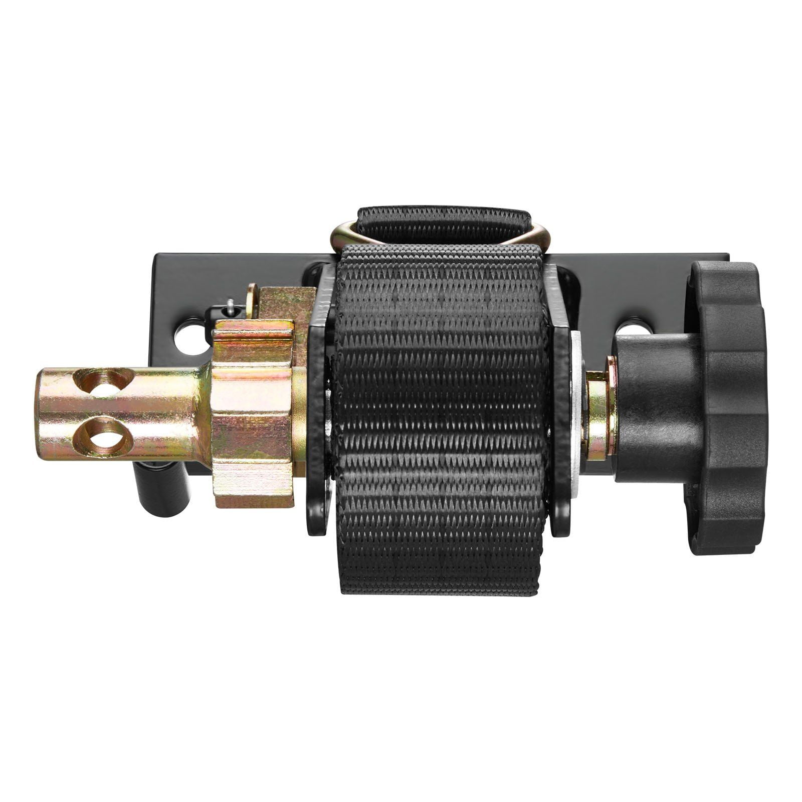 VEVOR Ladder Rack Ratchet Straps, Black Square Tube Mount, 1.5 in Wide ...