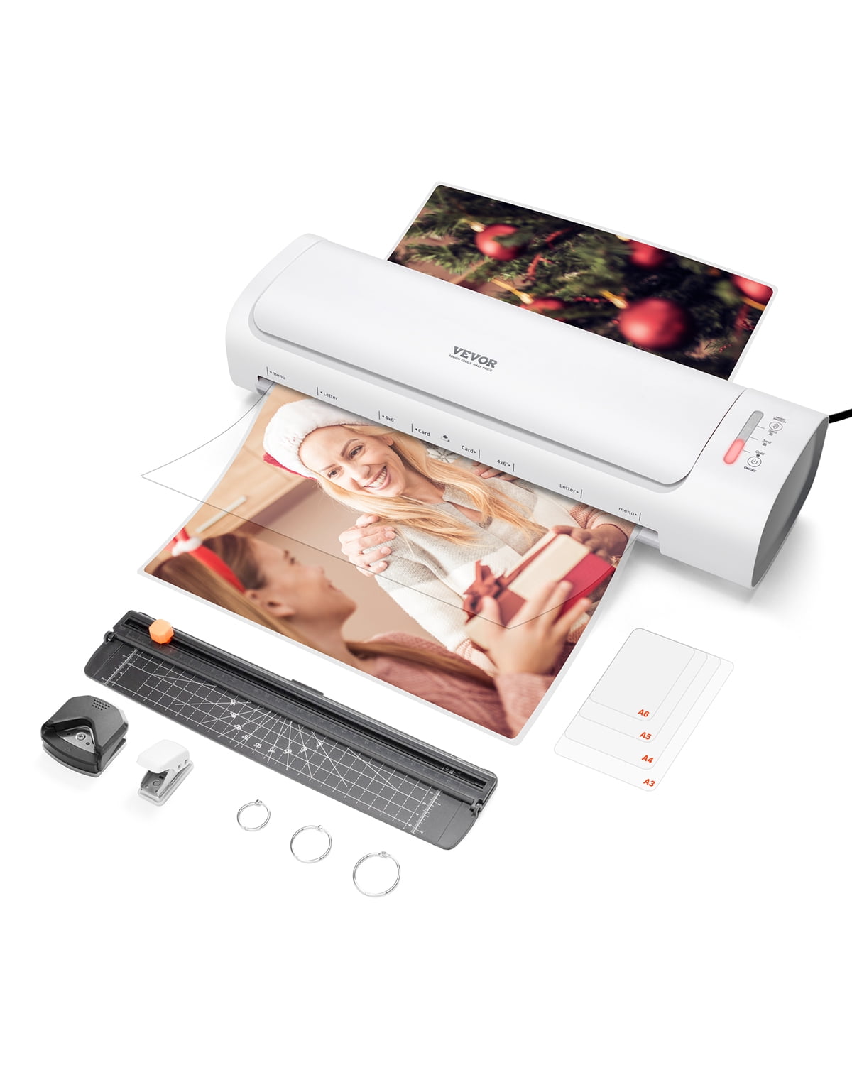 VEVOR Laminator Machine, Cold and Hot Laminator for Max A3 Paper Size ...