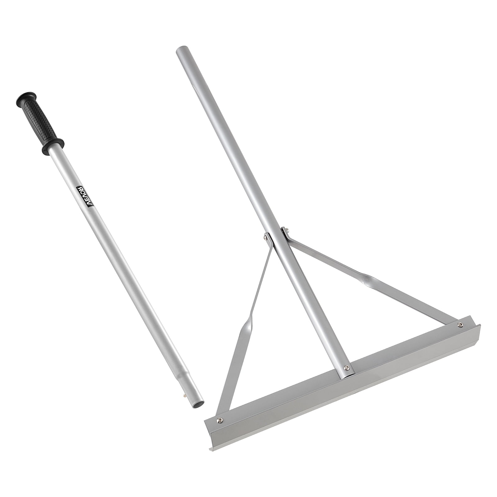 VEVOR Landscape Rake, 60 inch Handle 20 inch Wide Head, Large Heavy ...