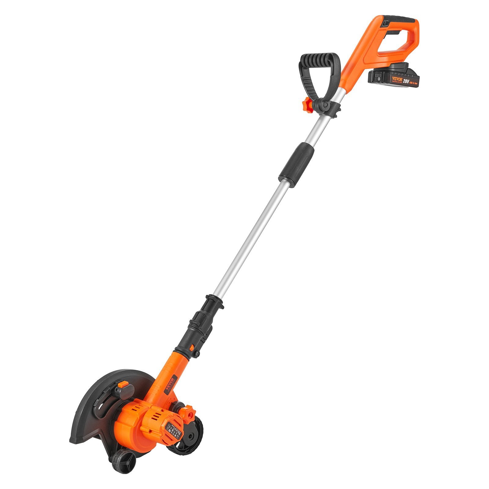 Lawn Edger, 20 V Battery Powered Cordless Edger, 9-inch Blade Edger ...