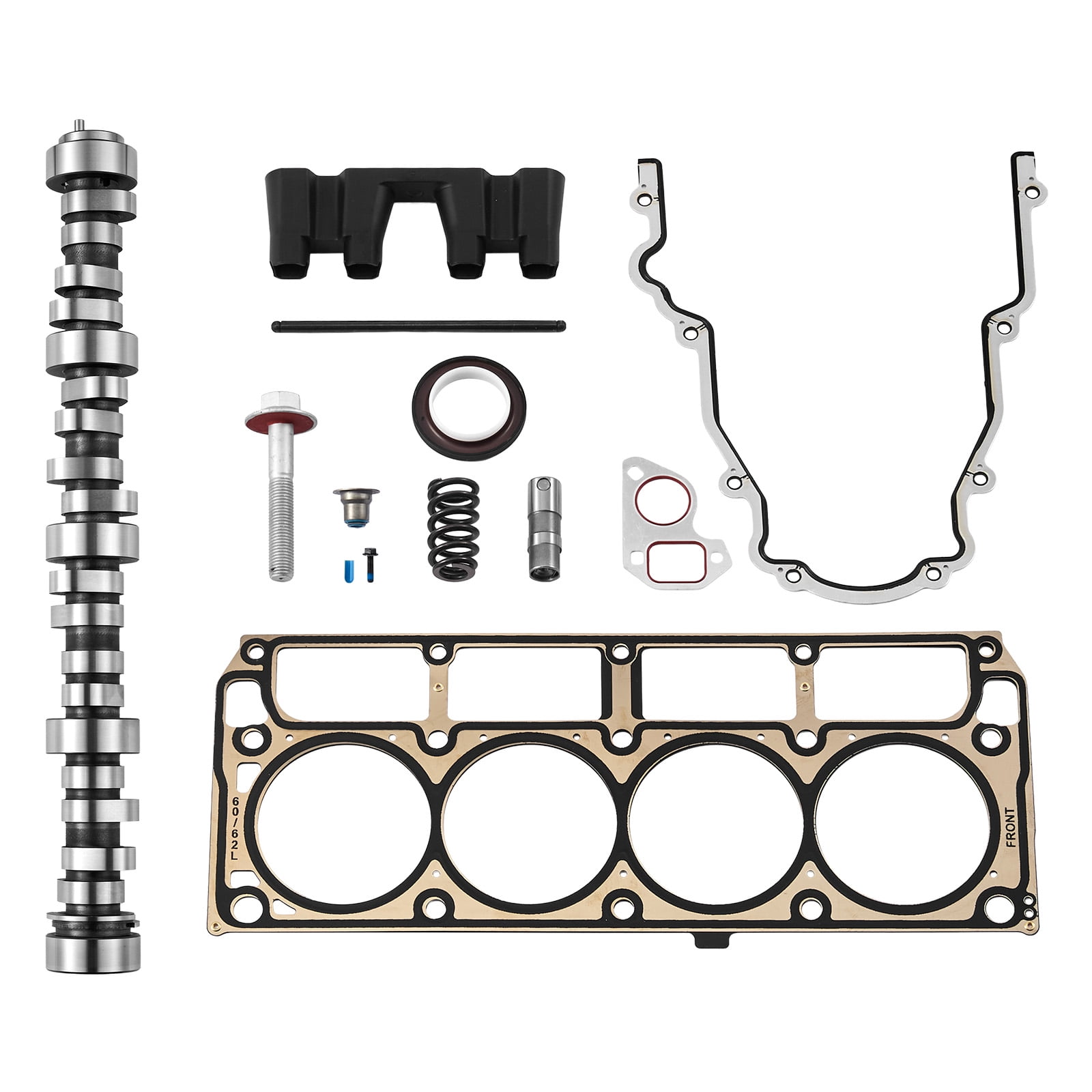 VEVOR Lifter Camshaft Kit, 13-Piece Set, Gray Cast Iron Engine Cam ...