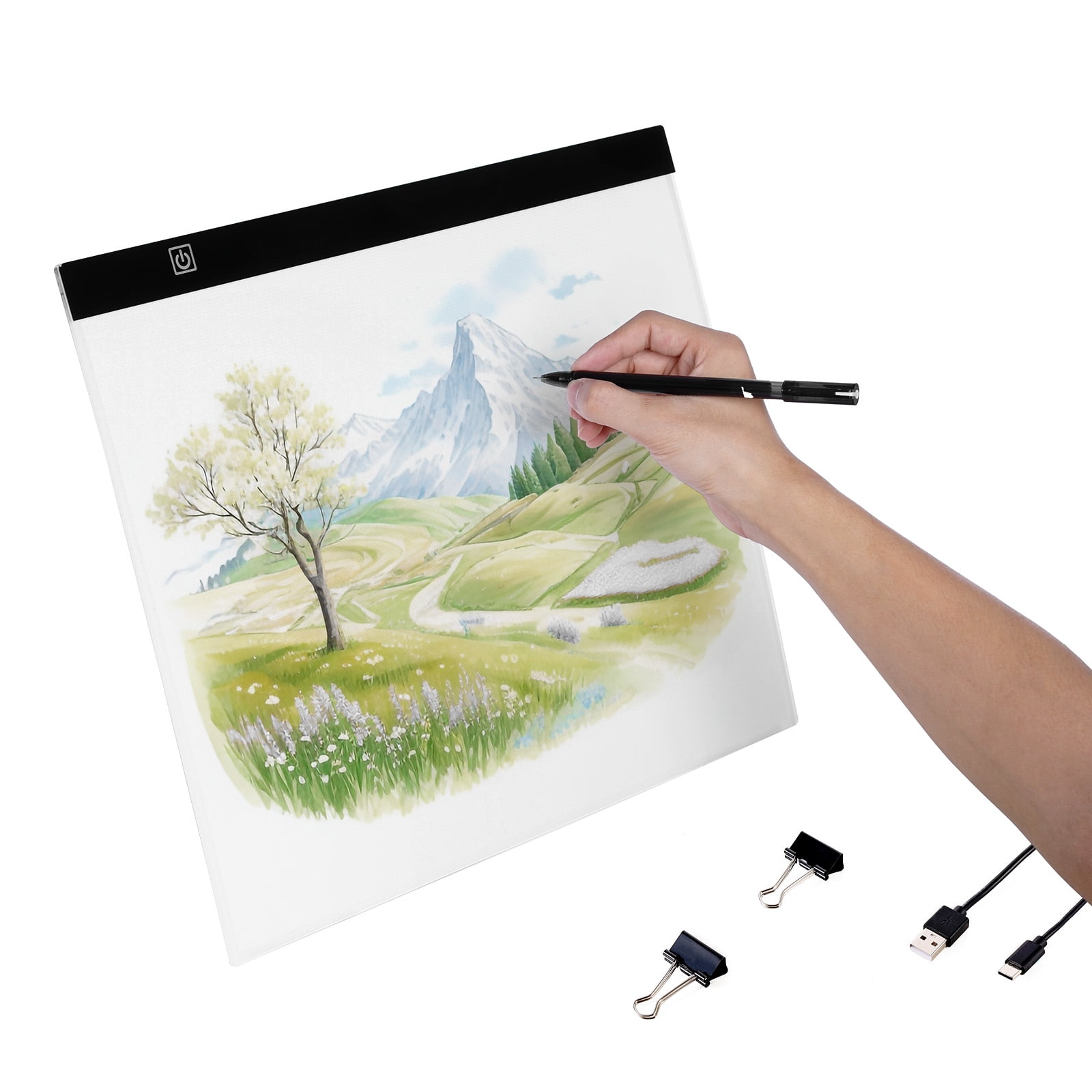 VEVOR Light Board, B4 LED Light Pad Ultra-Thin Portable Light Box, USB ...