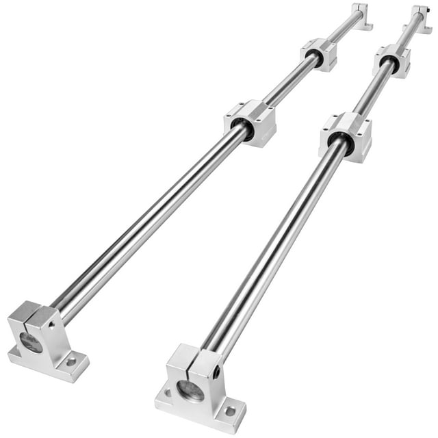 VEVOR Linear Rail Slide 2 pcs 20mm x 1200mm Linear Bearing Slide Set ... VEVOR Linear Rail Slide 2 pcs 20mm x 1200mm Linear Bearing Slide Set ...