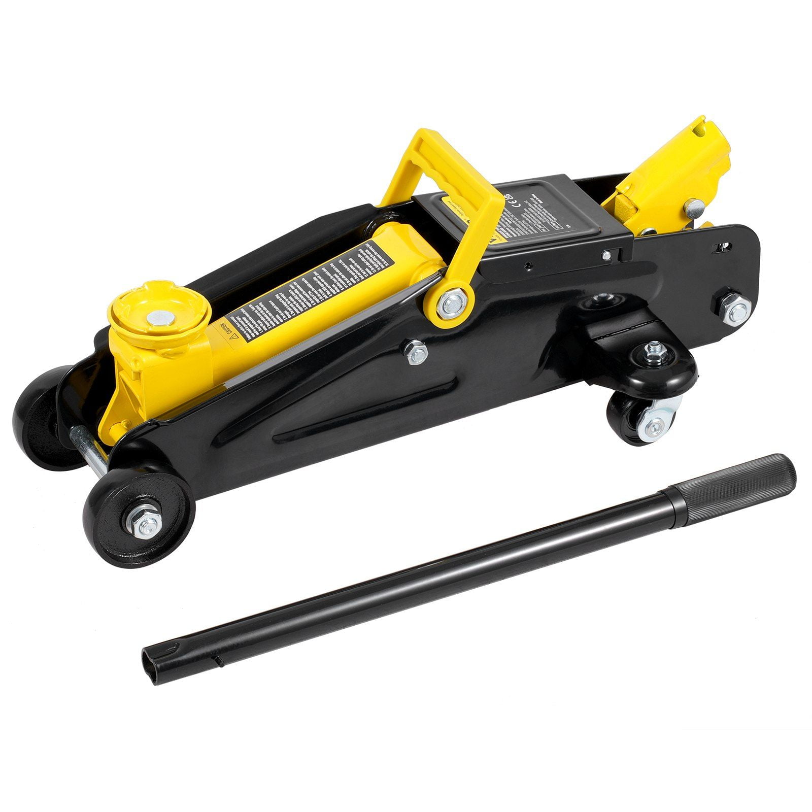 VEVOR Low Profile Floor Jack 2 Ton Heavy Duty Single Piston Hydraulic ...