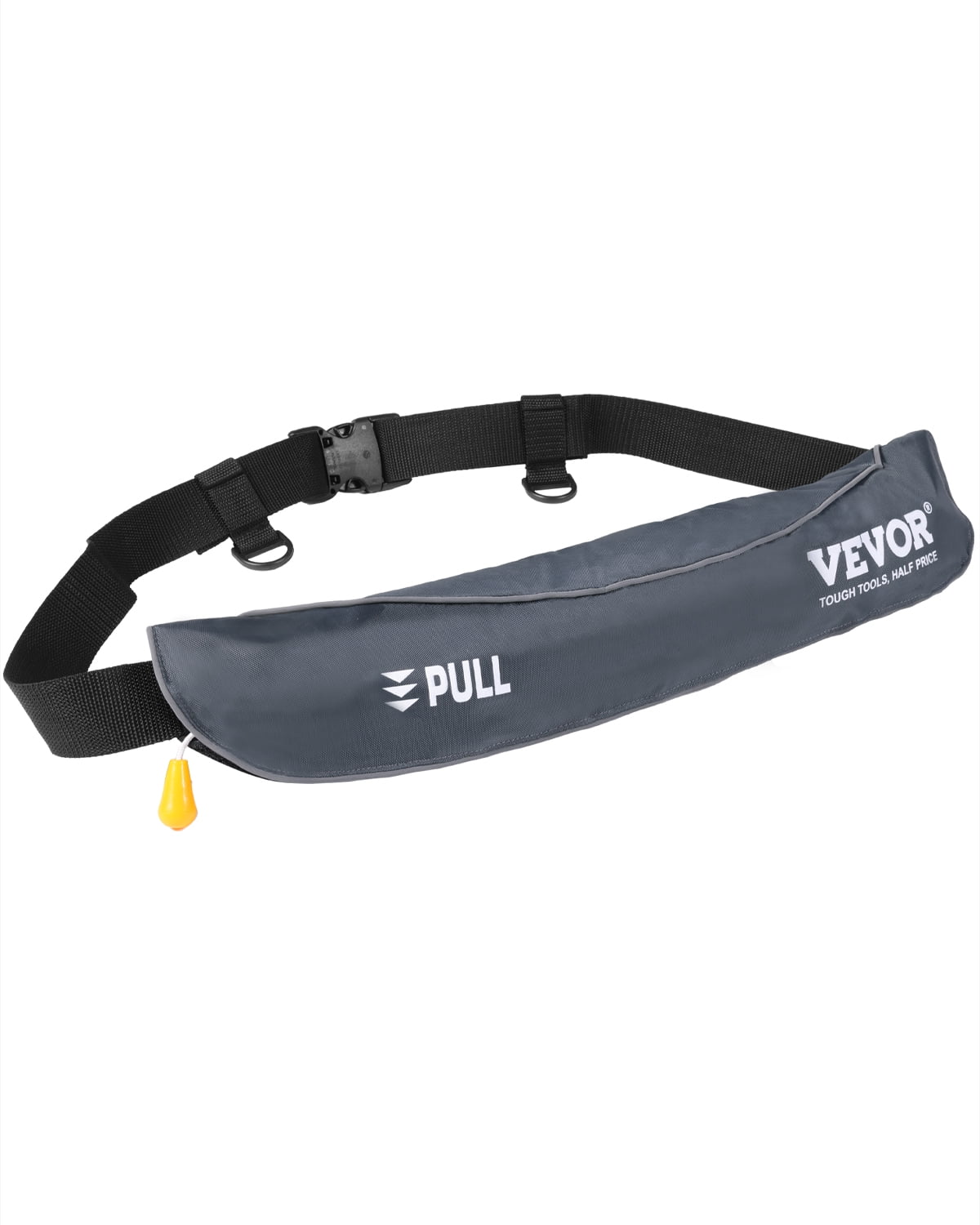 VEVOR Manual Inflatable Belt Pack for Adults, 105N Buoyancy, Over 80 ...