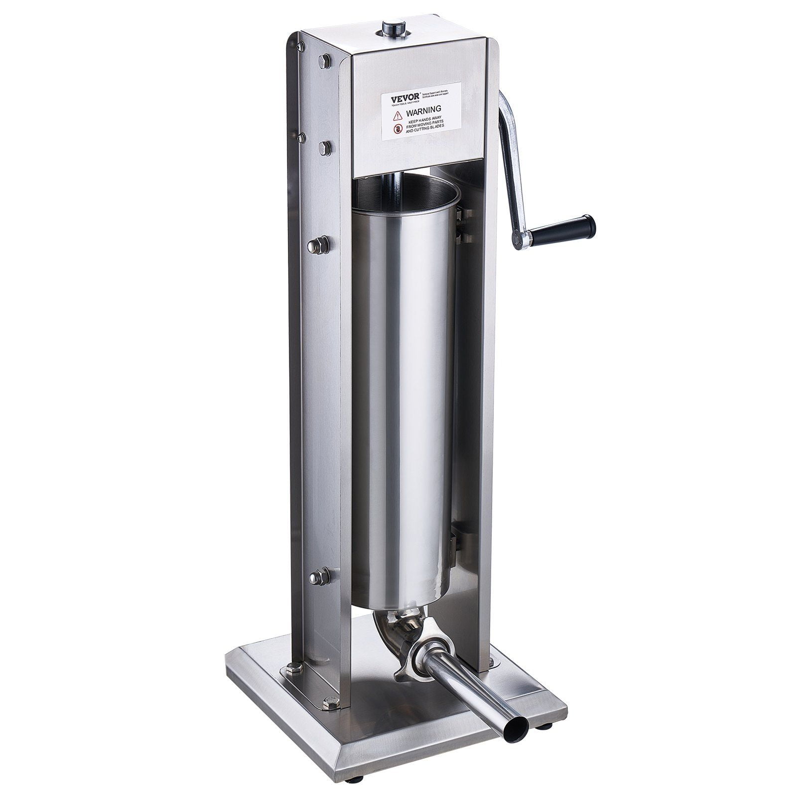 VEVOR Manual Sausage Stuffer 7 L Vertical Sausage Machine 304 Stainless ...