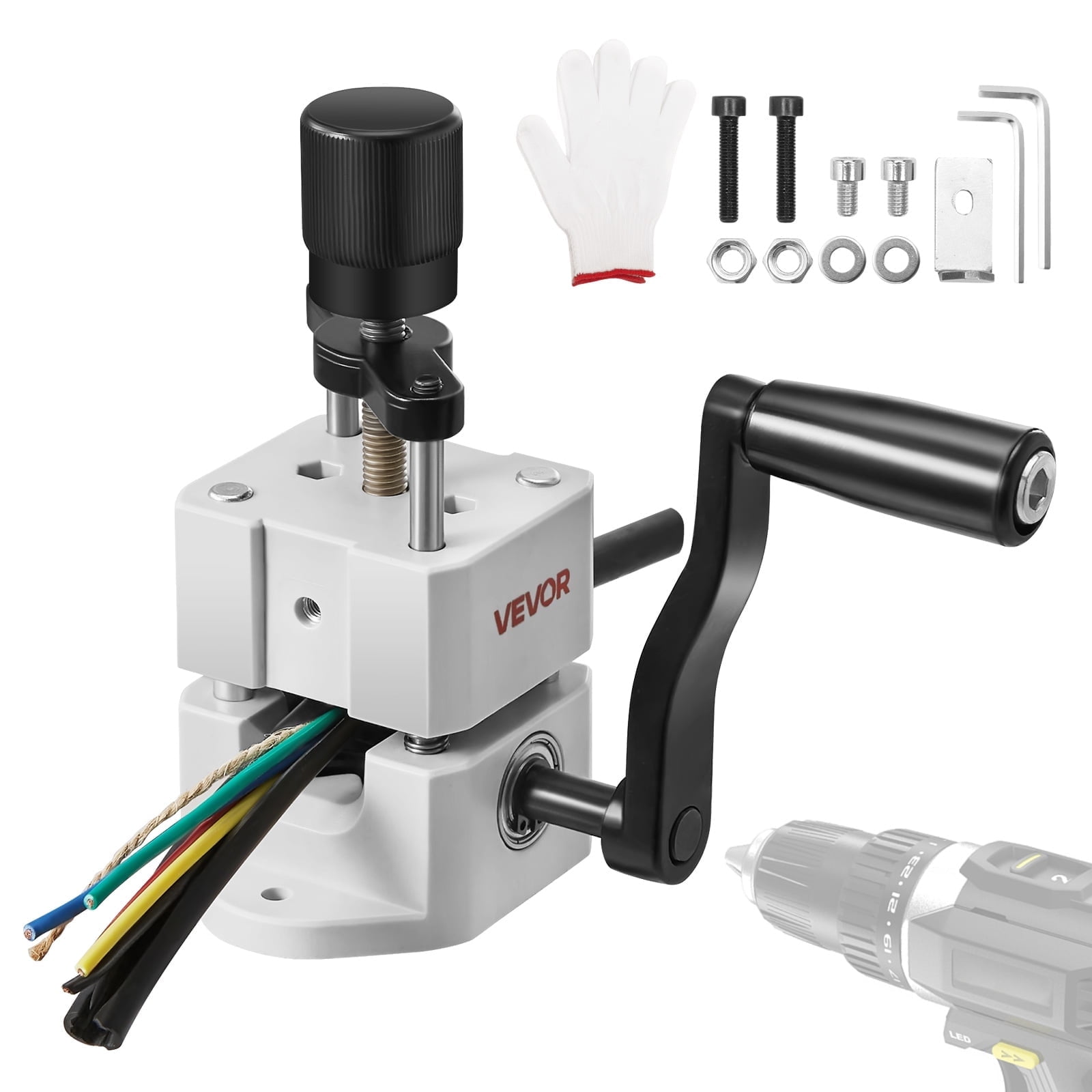 VEVOR Manual Wire Stripping Machine, 0.06-1 in, Portable Copper ...