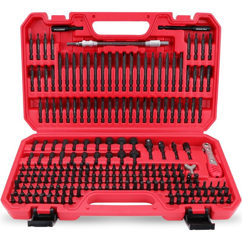 232-Piece Ultimate Screwdriver Bit Set - Security Bit Set, Screw Driver ...