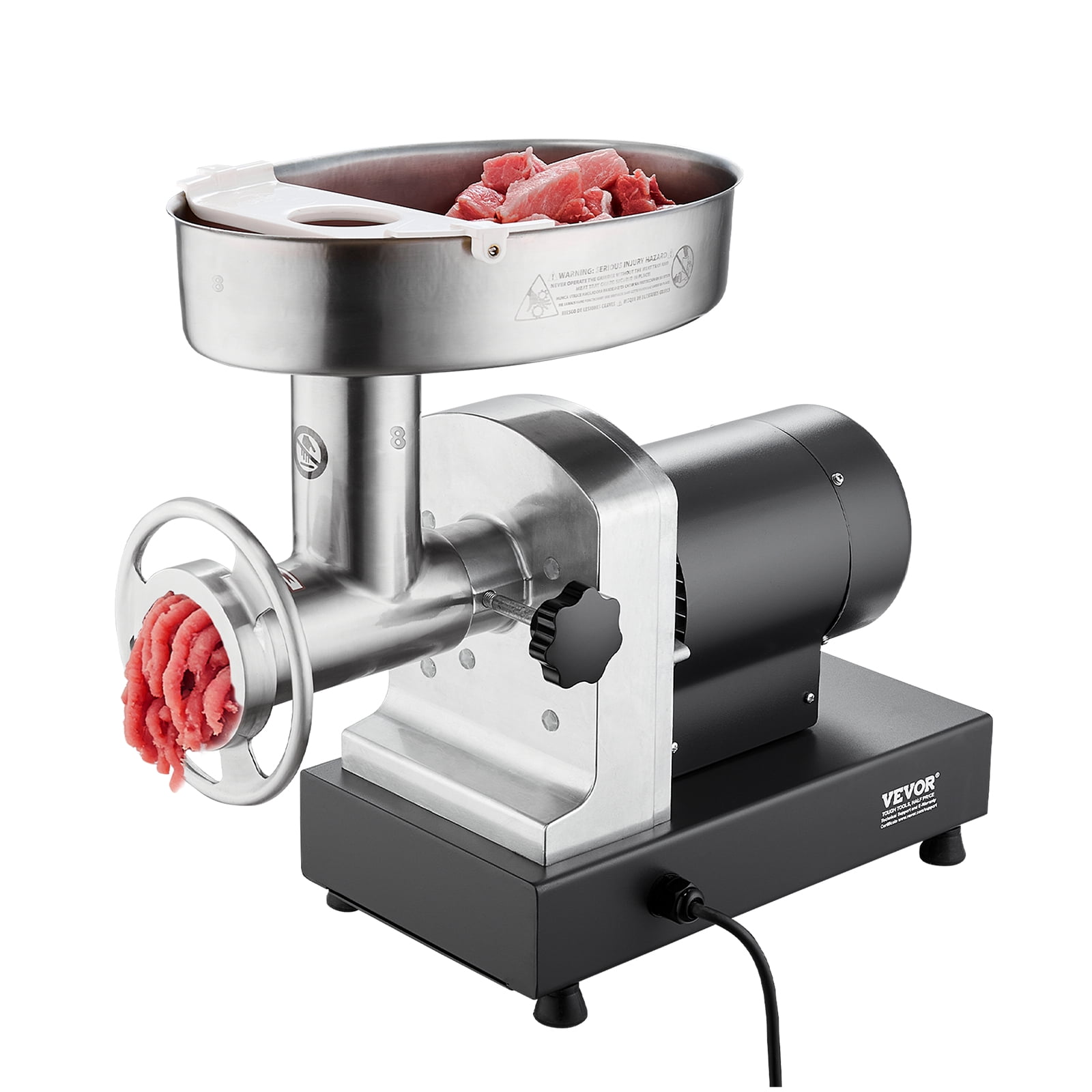 VEVOR Meat Grinder, 6 Lbs/Min Capacity Electric Meat Grinders with ...