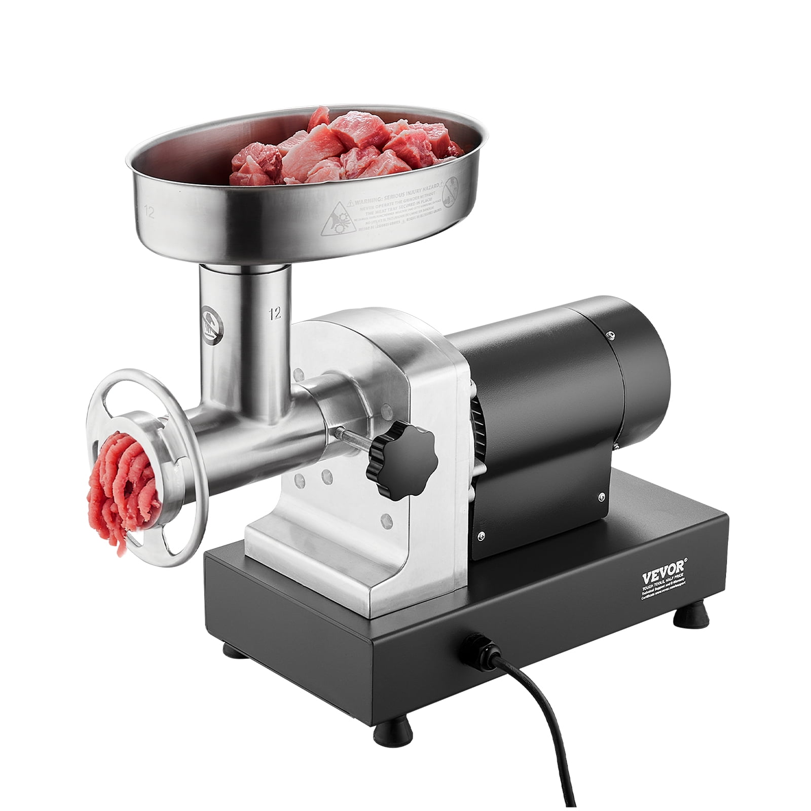VEVOR Meat Grinder, 9 Lbs/Min Capacity Electric Meat Grinders with ...