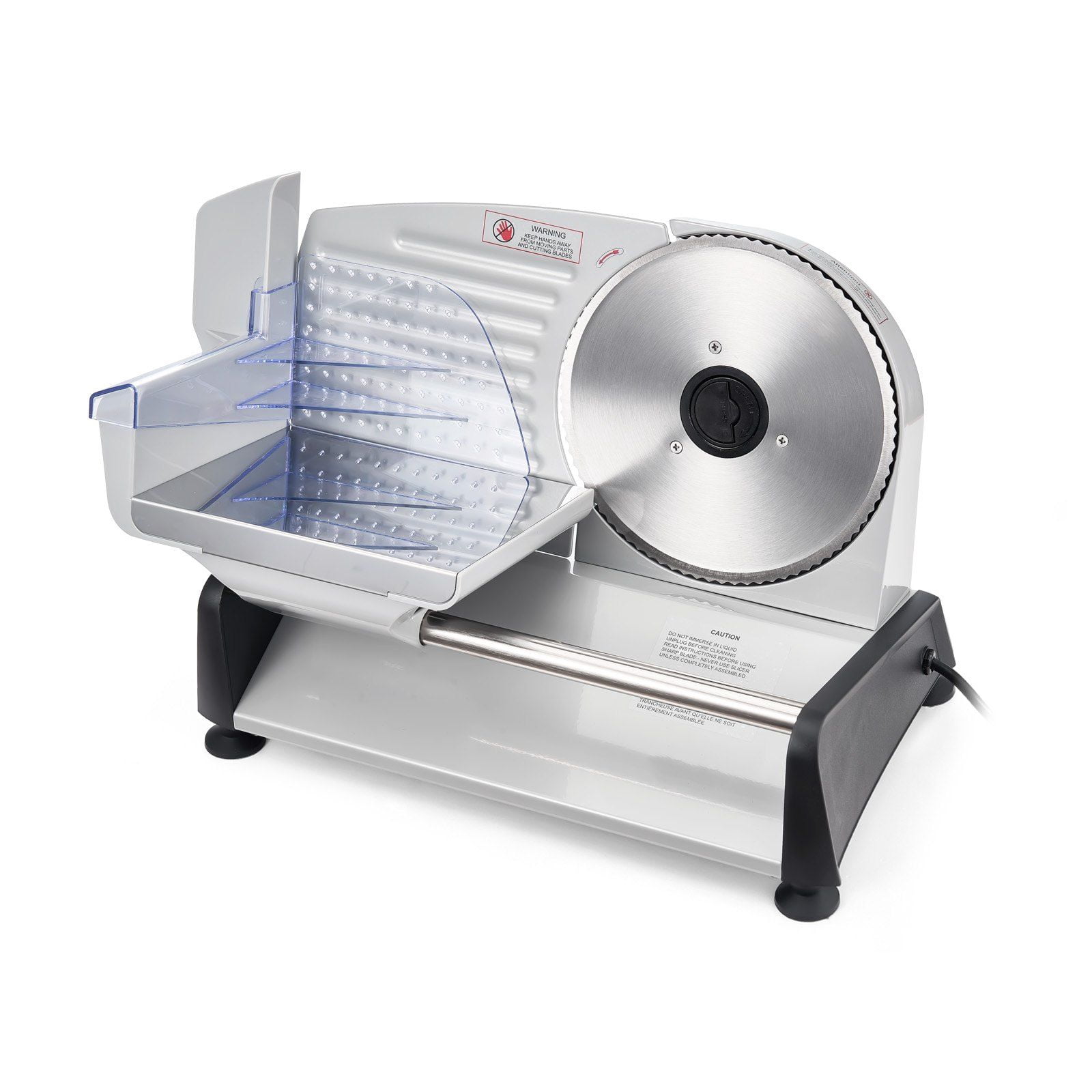 VEVOR Meat Slicer, 7.5 inch 200W Electric Deli Slicer Machine with ...