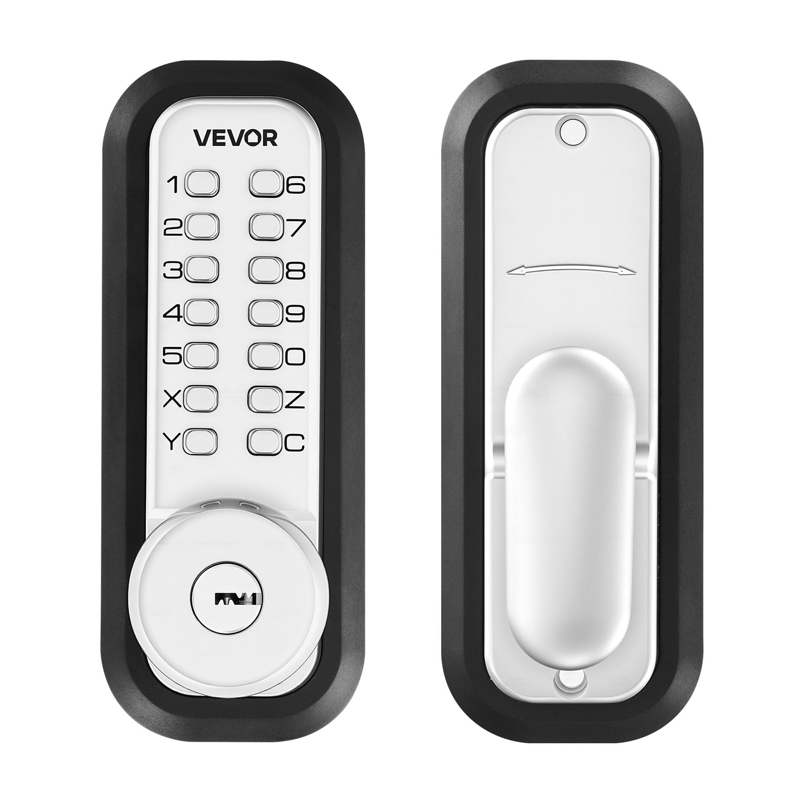 VEVOR Mechanical Keyless Entry Door Lock, 2.0 Code Upgrade, 4-7 Digits ...