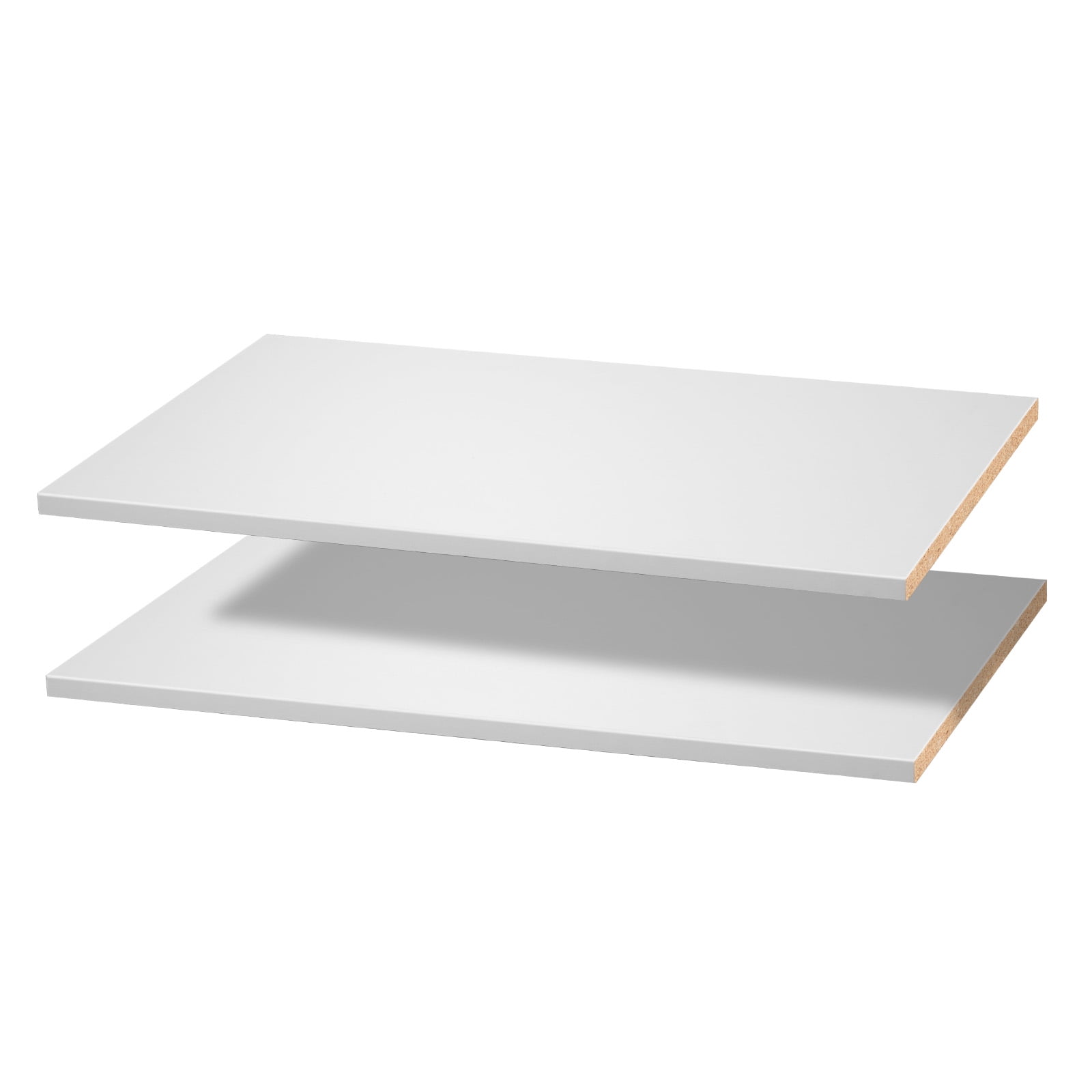 VEVOR, Melamine Shelves, 23 x 14 in, Wooden Closet Shelves 584x355mm ...