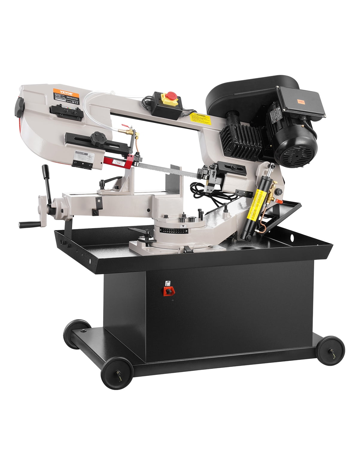 VEVOR Metal Horizontal Band Saw, 7 x 8.25 in Rectangular Cutting ...