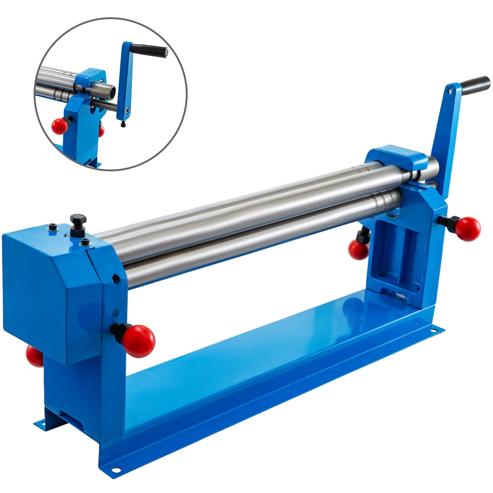VEVOR Metal Plate Bending Round Machine 570mm Width Manual Wire ...