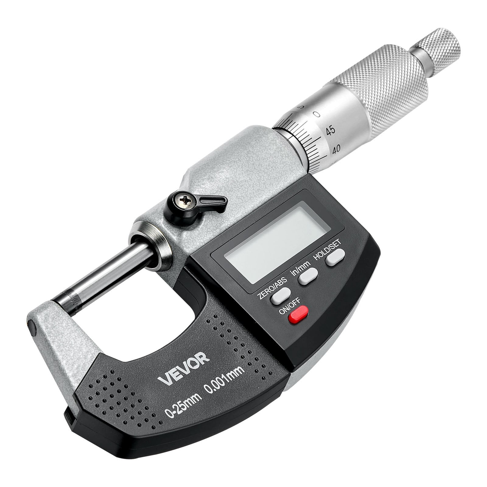 VEVOR Micrometer Set, Digital Outside Micrometer 0-1 inch Measuring ...