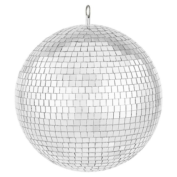 VEVOR Mirror Disco Ball, 12 Inch Mirror Ball with Hanging Ring ...