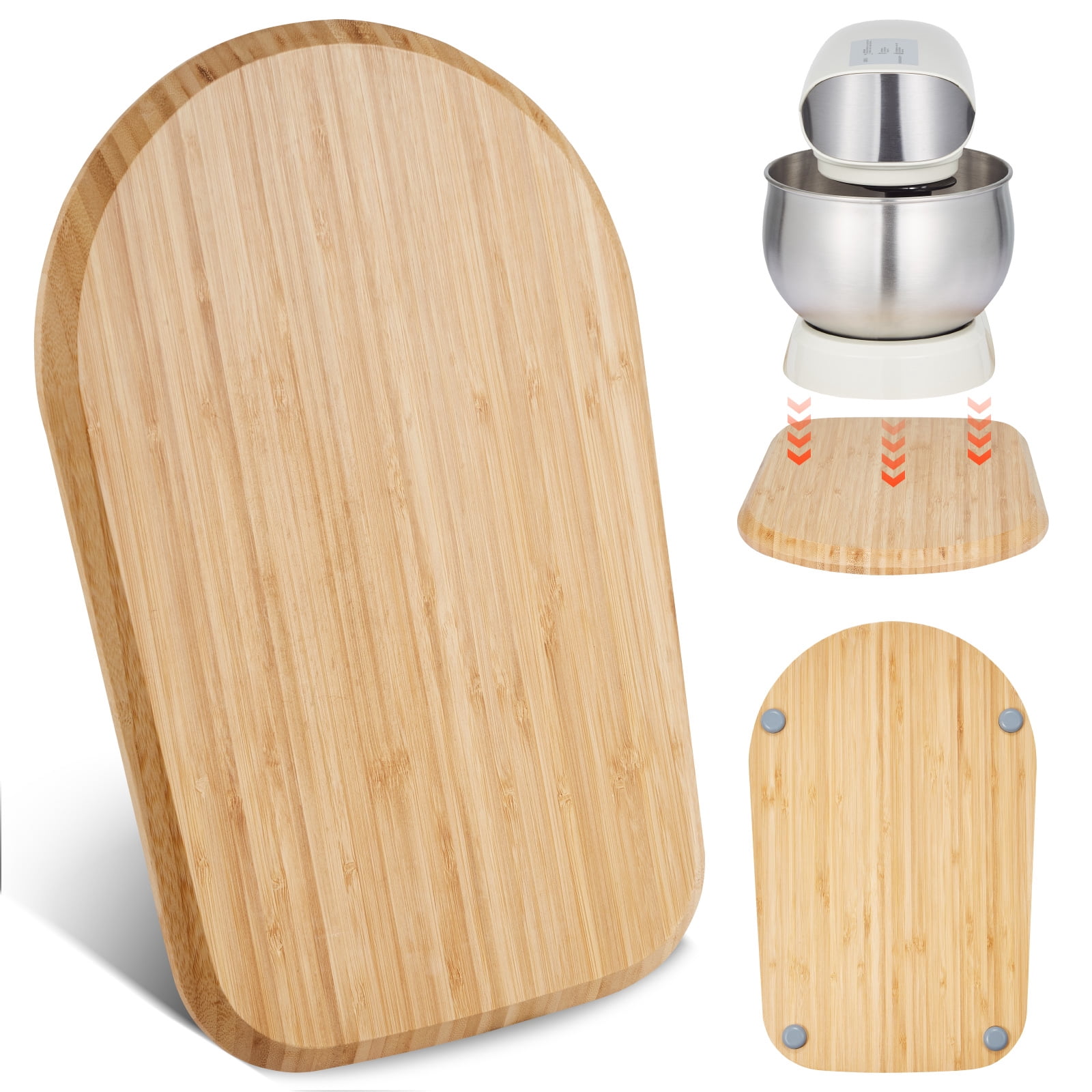 VEVOR Mixer Slider, Oval 14.5 x 9.4-inch, Appliance Slider Compatible ...