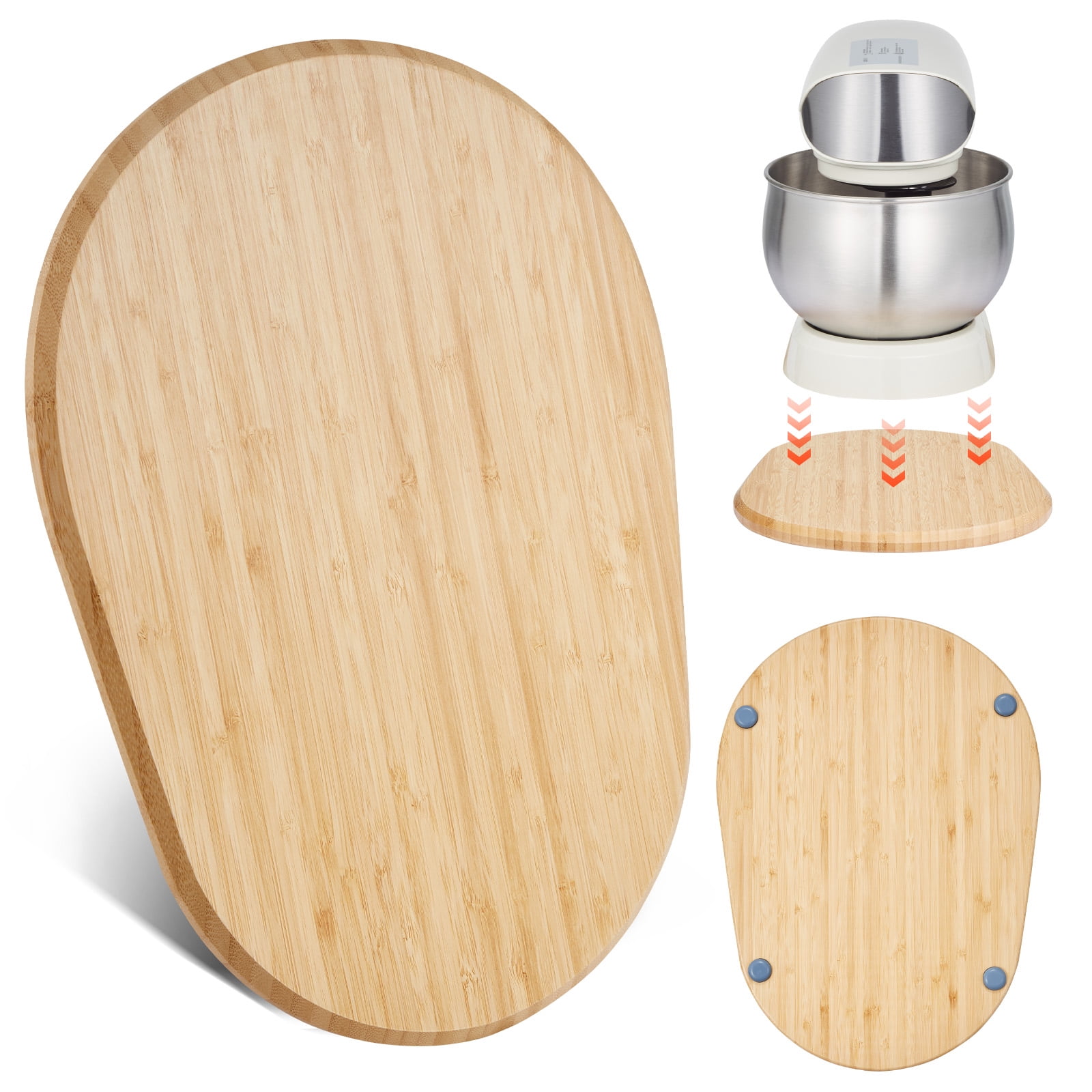 VEVOR Mixer Slider, Oval 15.7 x 11.1-inch, Appliance Slider Compatible ...
