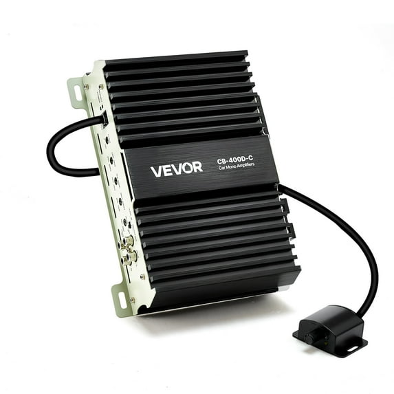 VEVOR Monoblock Car Amplifier, 400W RMS MAX, 1/2/4 Ohm Stable, 1 ...