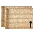 VEVOR Natural Reed Fencing, 4 ft x 16.4 ft, 2 Pack Decorative Natural ...