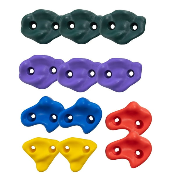 VEVOR Ninja Tree Climbing Kit - 12 Holds & 6 Ratchet Straps for Outdoor ...