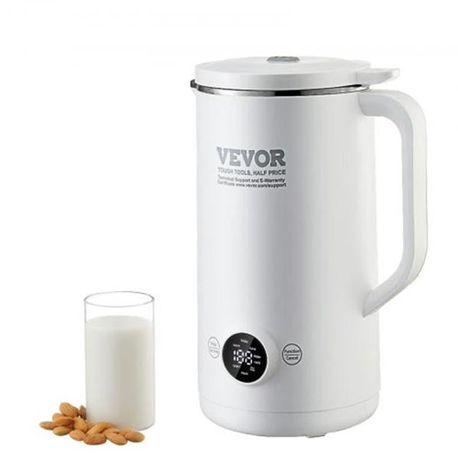 VEVOR Nut Milk Maker 8-in-1 Soy Milk Maker 8-Leaf Blades 600ML ...