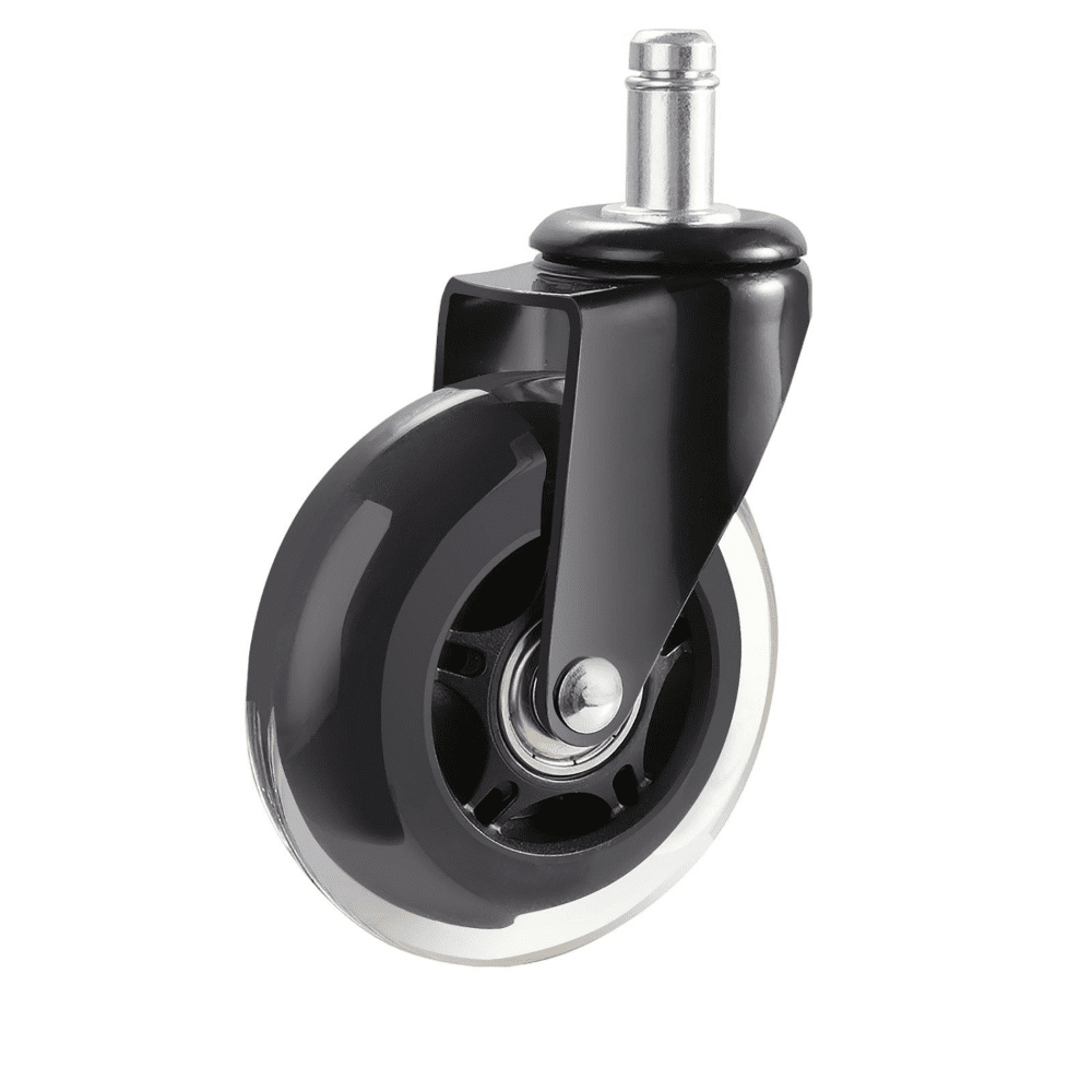 VEVOR Office Chair Wheels Set of 5 3 inch Caster Wheels Replacement for ...