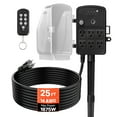 VEVOR Outdoor Power Stake, 25FT Extension Cord, Outdoor Power Strip ...