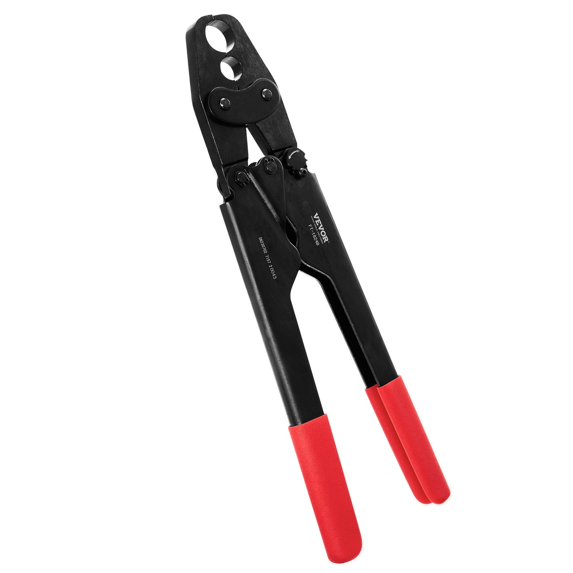 VEVOR PEX Crimping Tool, Dual Head Combo PEX Crimper Tool for 1/2" and ...