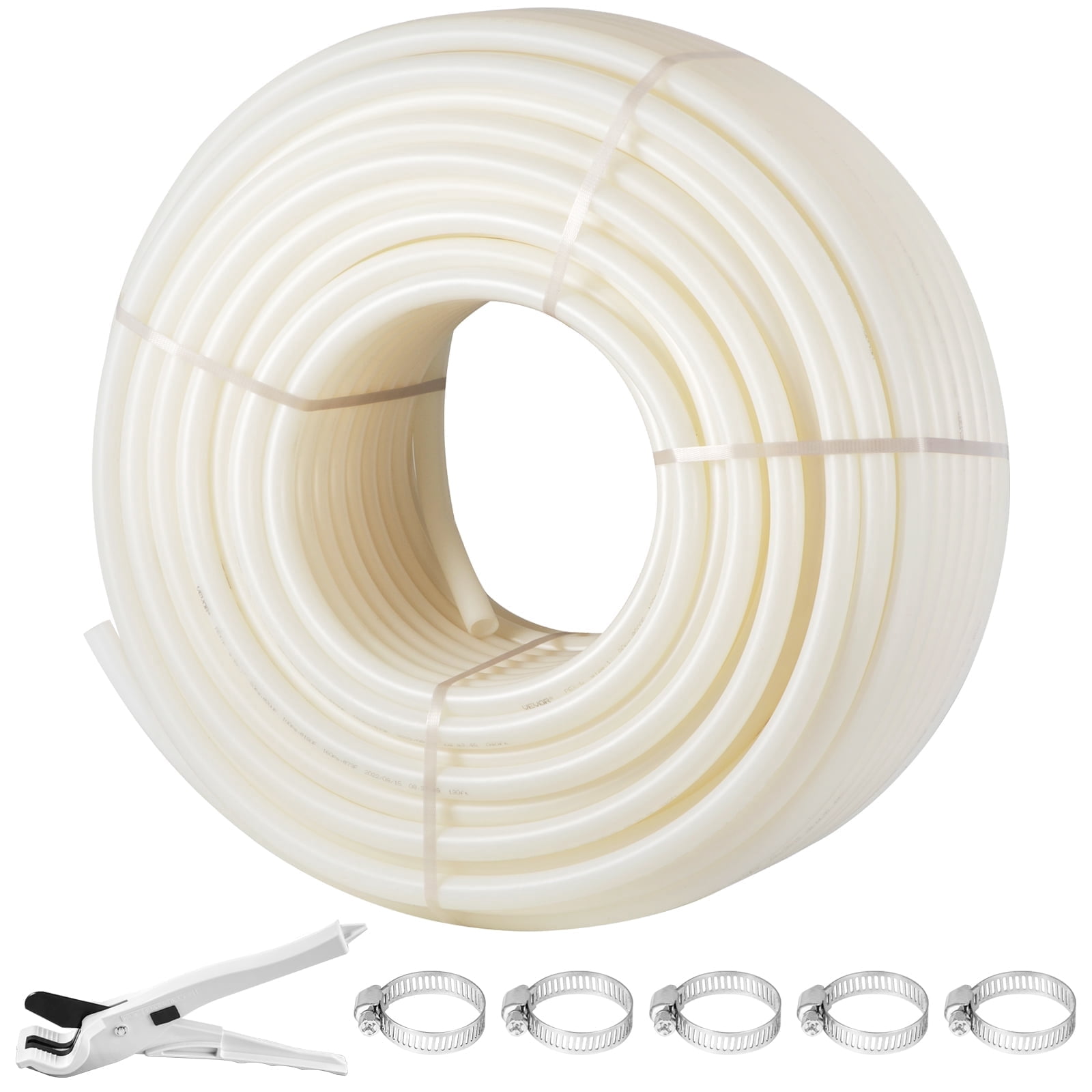 VEVOR PEX Tubing, 1 inch x 500 ft PEX Pipe, Non Oxygen Barrier PEX-B ...