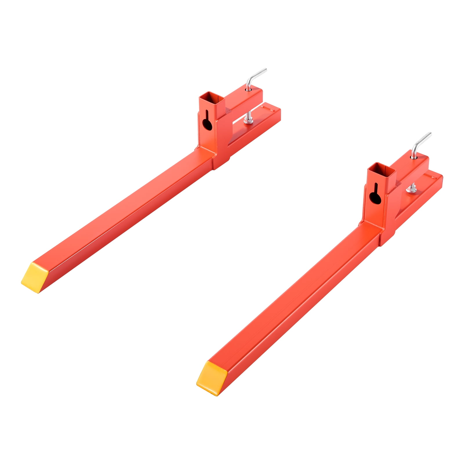 VEVOR Pallet Forks, 2000 lbs Clamp on Pallet Forks, 43-Inch Total ...