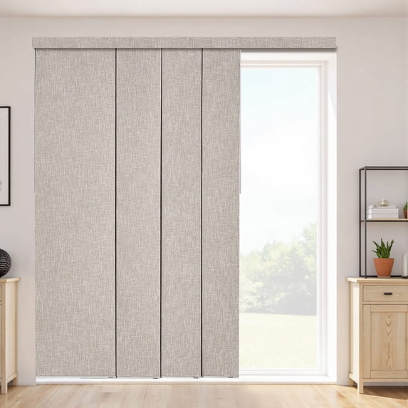 VEVOR Panel Track Blinds,Extendable Track from 45.8 in to 86 in W ...
