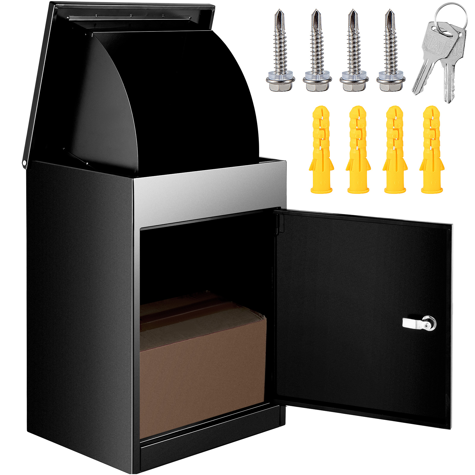 Salsbury Industries Recessed USPS 10 Door Front Load 4C Horizontal Mail ...