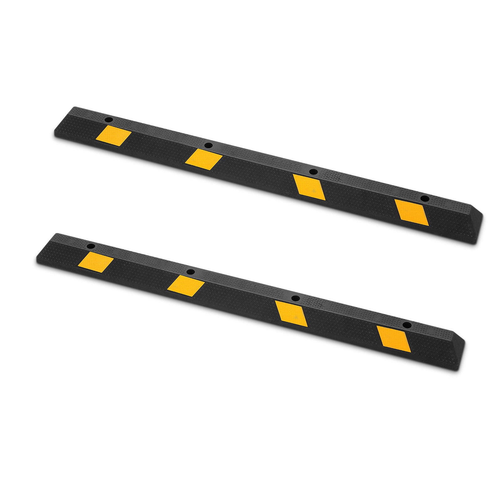 VEVOR Parking Stopper, 72 Inch 2 Pcs Heavy Duty Parking Aid for Garage ...