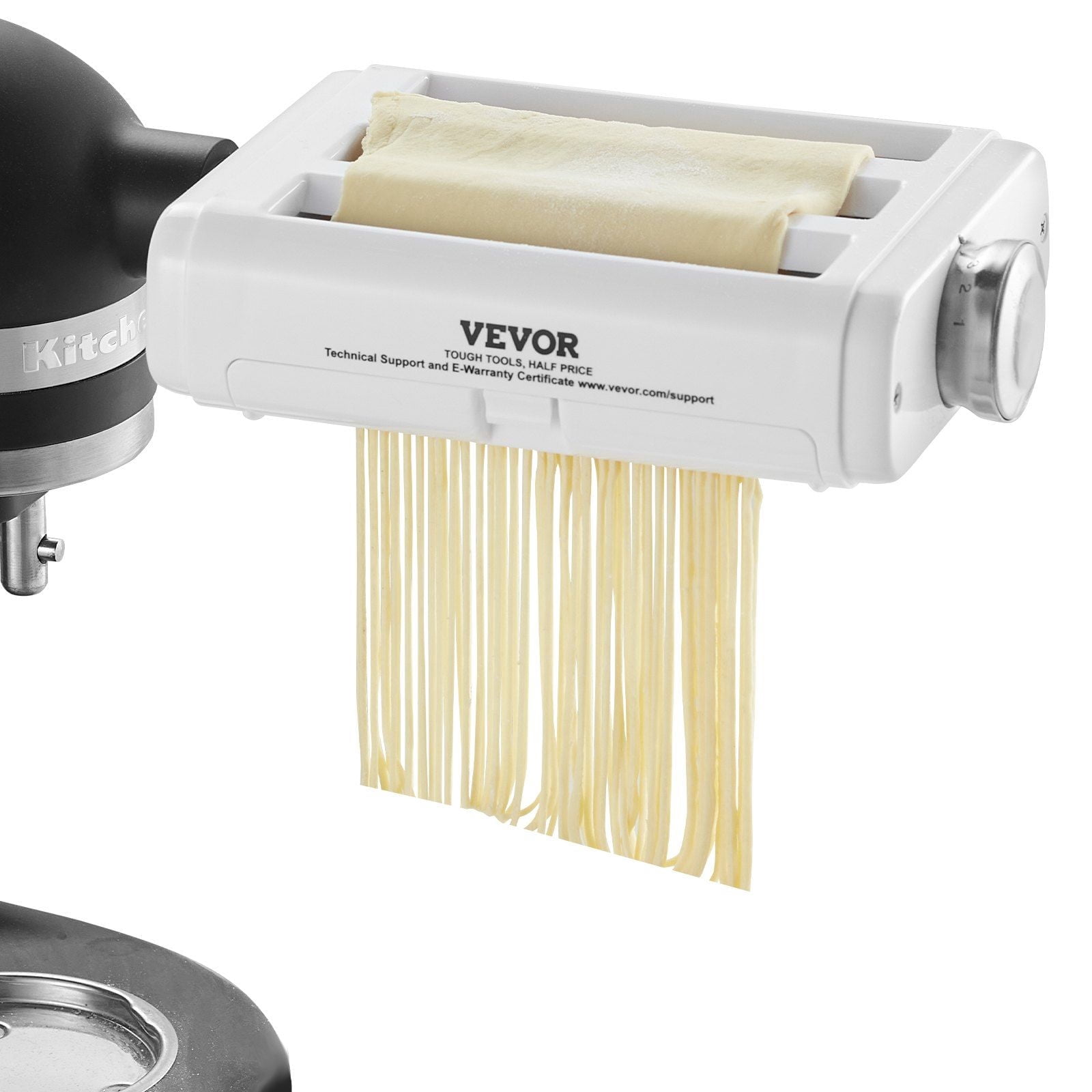 VEVOR Pasta Attachment for KitchenAid, 3-in-1 Stainless Steel Pasta ...