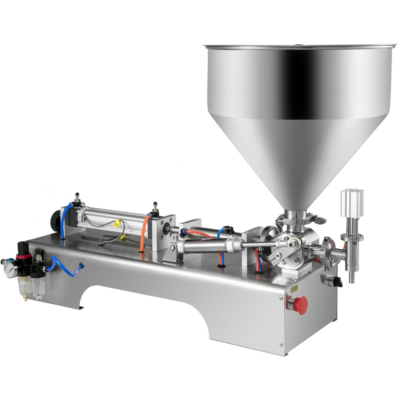 VEVOR Paste Filling Machine, 10-300ml Stainless Steel Filler – No-Drip ...