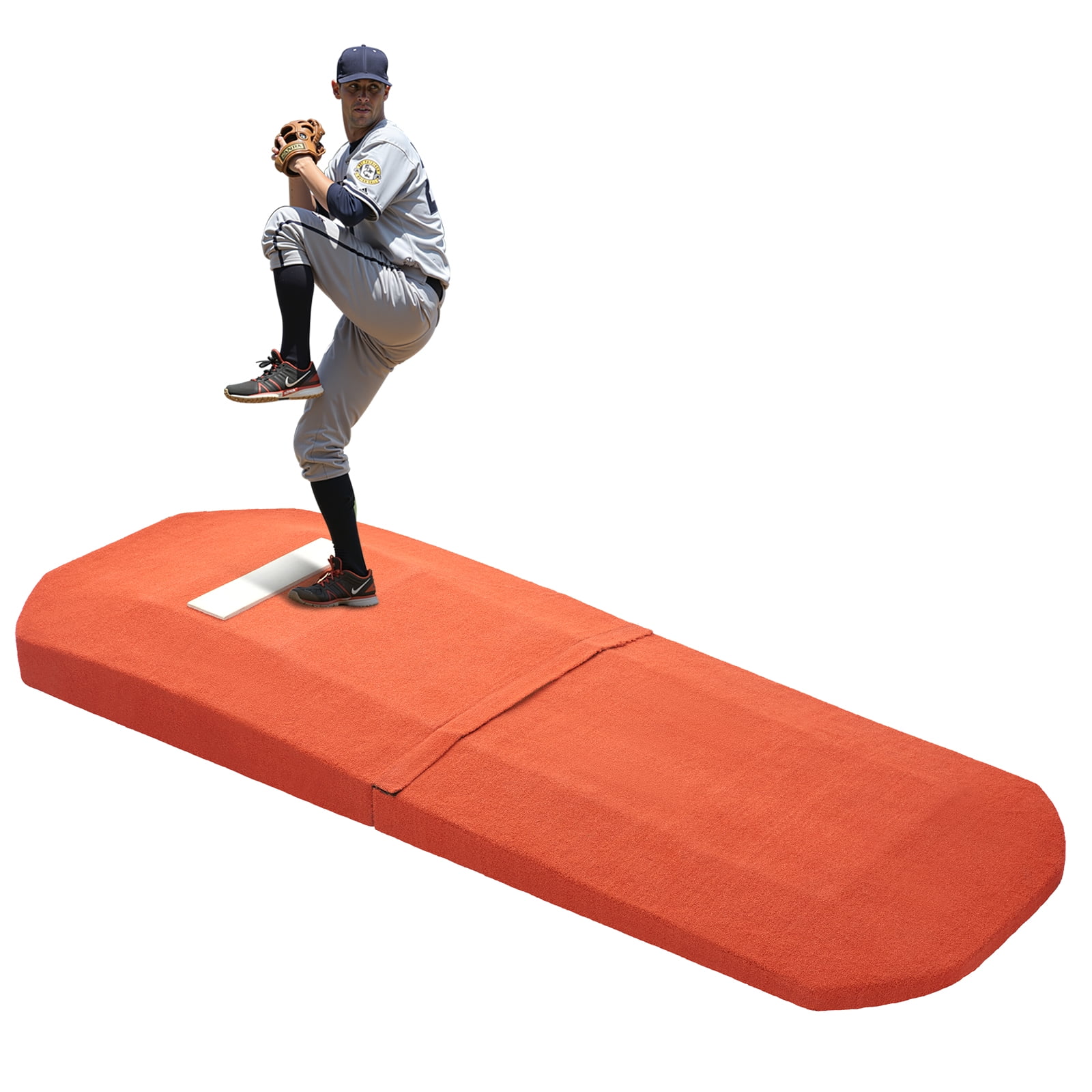 VEVOR Pitching Mound, Portable Baseball Game Mound, 127 in Indoor ...