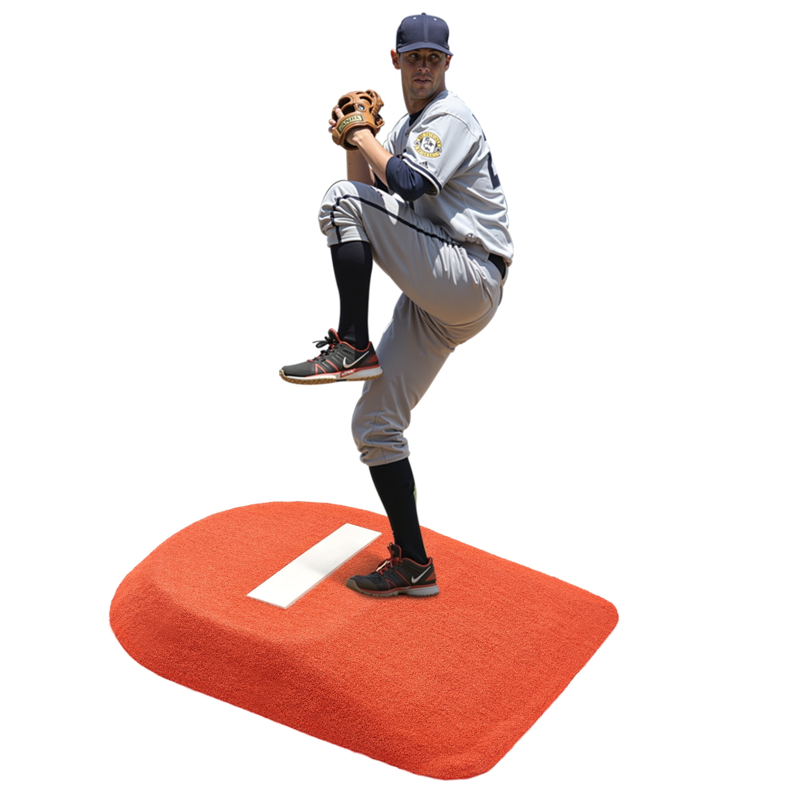 VEVOR Pitching Mound, Portable Baseball Game Mound, 42 in Indoor ...
