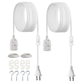 Light Bulb Cables and Plugs for Home Lighting